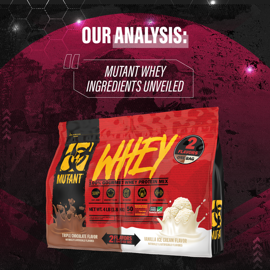 Our Analysis: Mutant Whey Ingredients Unveiled – Ultimate Sup