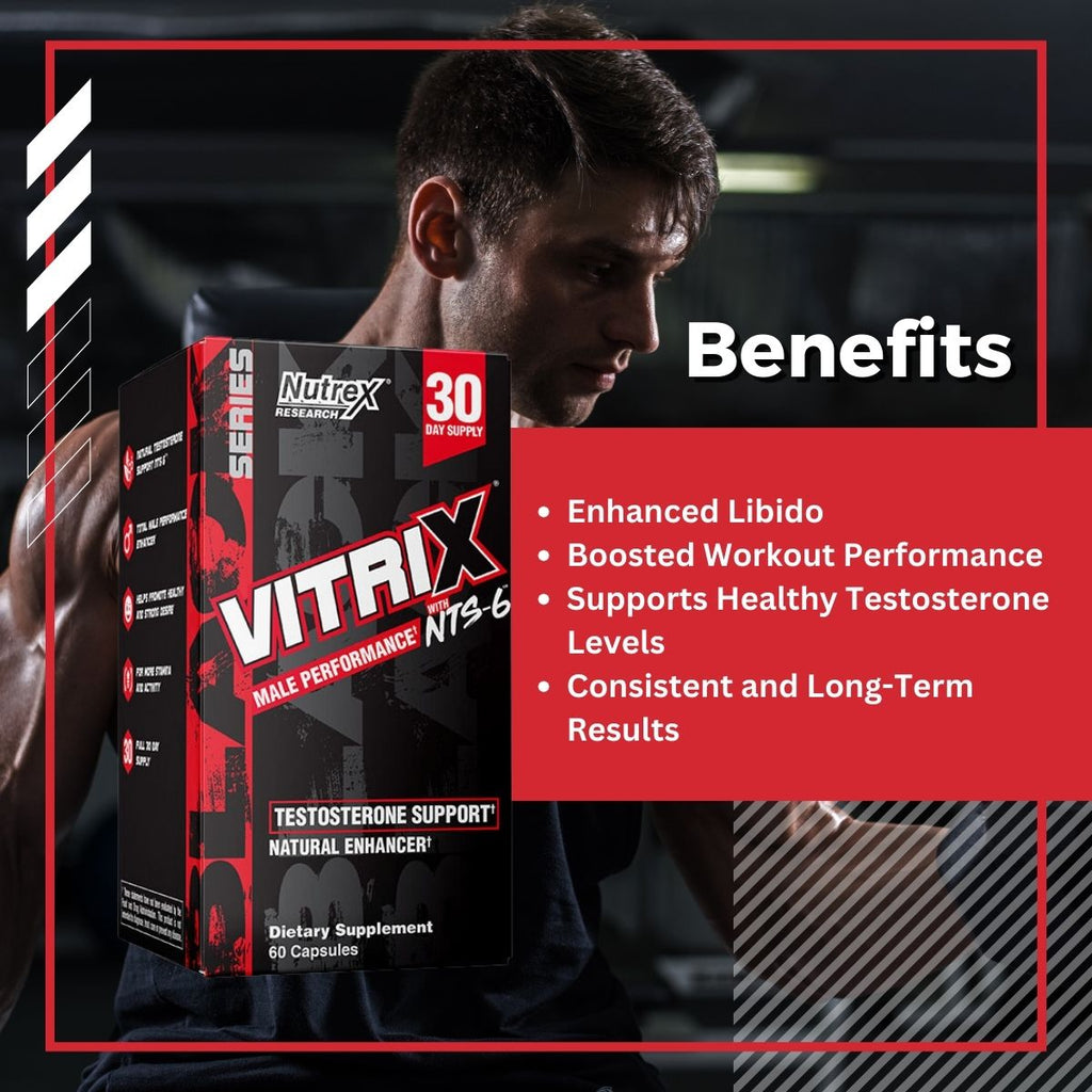 Nutrex Research, Black Series, Vitrix With NTS-6, 60 Capsules ...