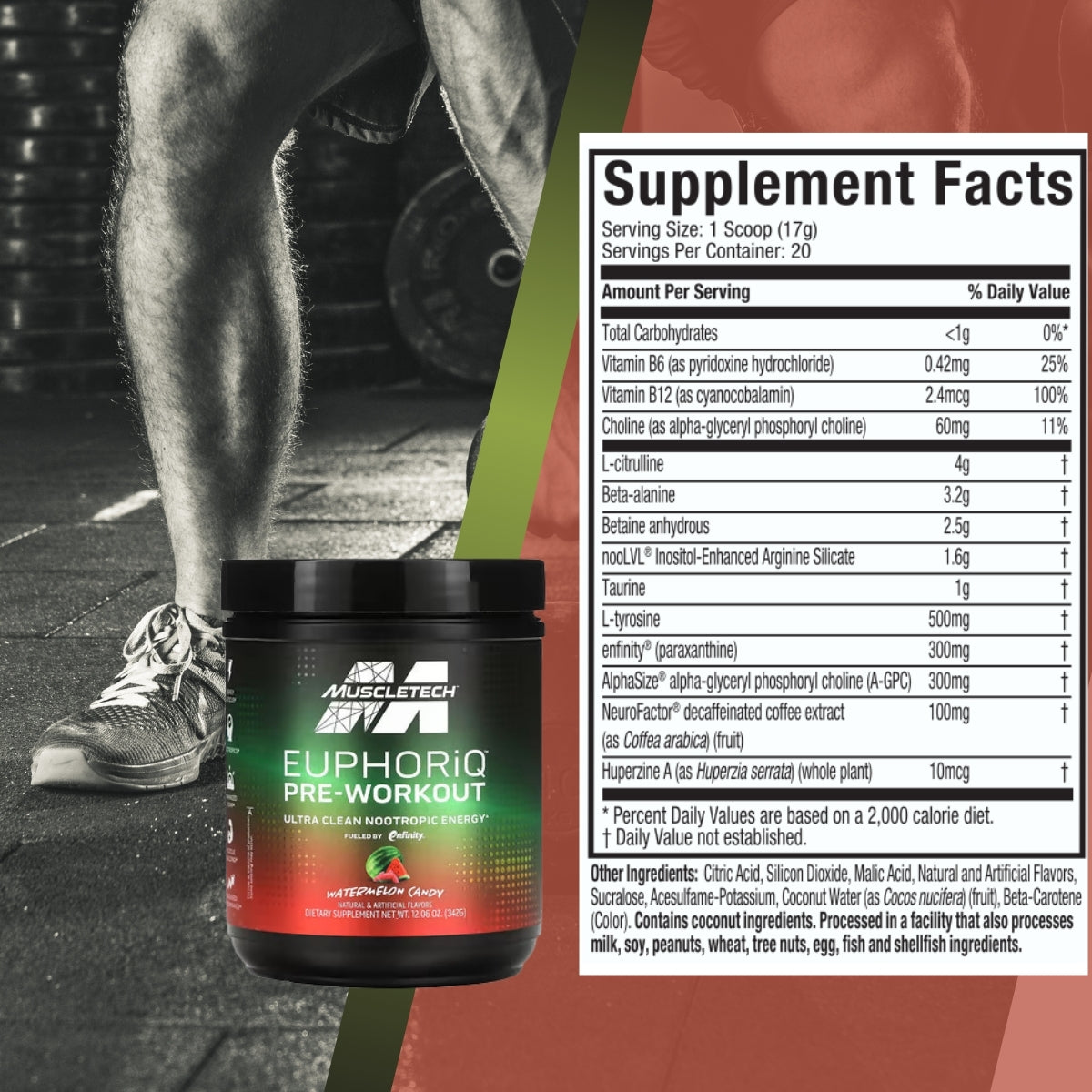 MuscleTech, EuphoriQ Pre Workout, 11.99 oz (340 g)