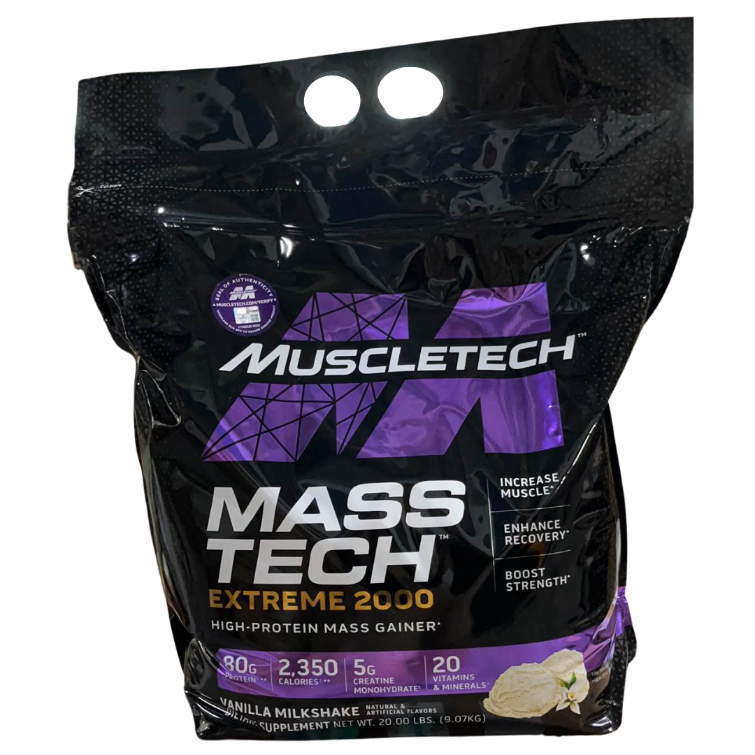 Muscletech MassTech Extreme 2000 | Whey Protein Powder | Mass Gainer