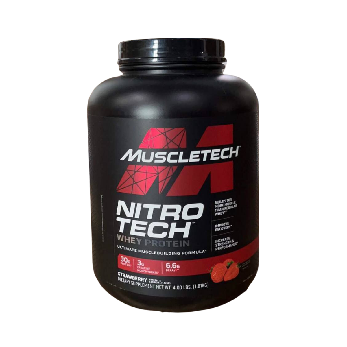 Muscletech, Nitro Tech, Whey Protein, 2lbs / 4lbs / 10lbs