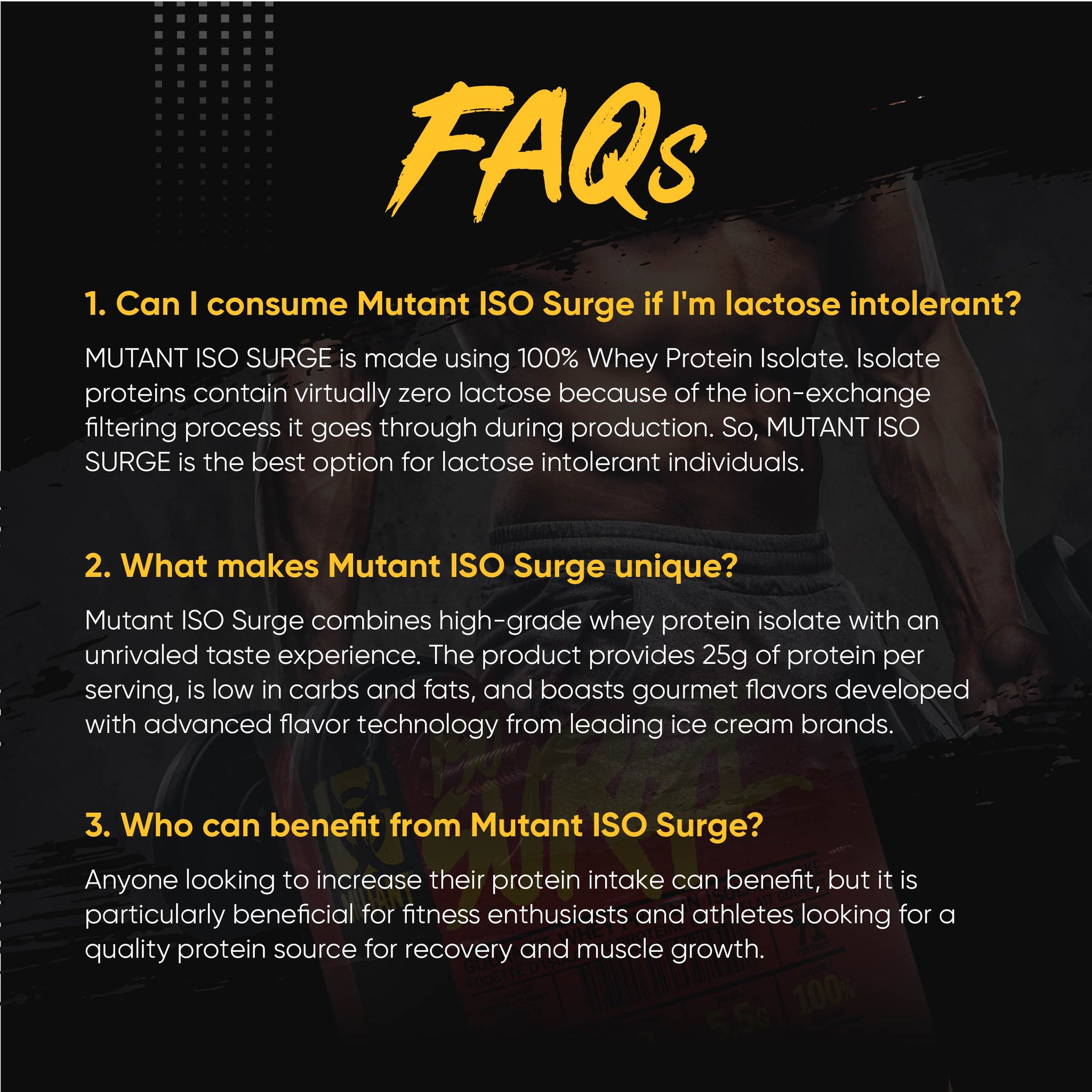 Mutant, ISO Surge, Whey Protein Isolate, 727 g (1.6 lbs) - 2.27 kg (5