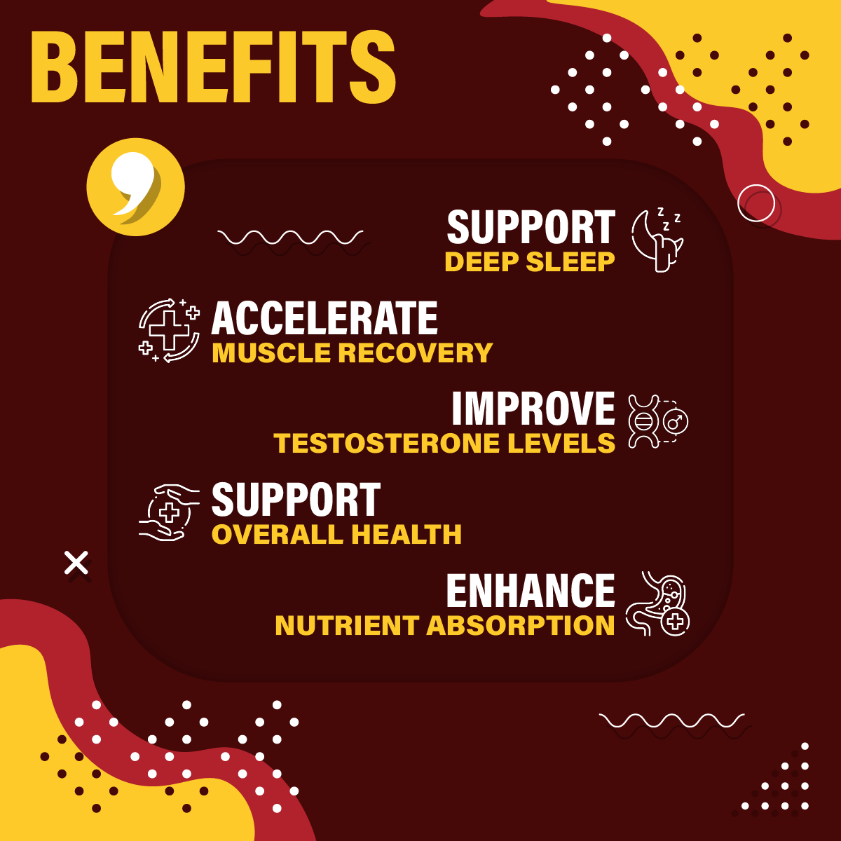 Mutant ZM8+ Testosterone Booster, 90 Capsules