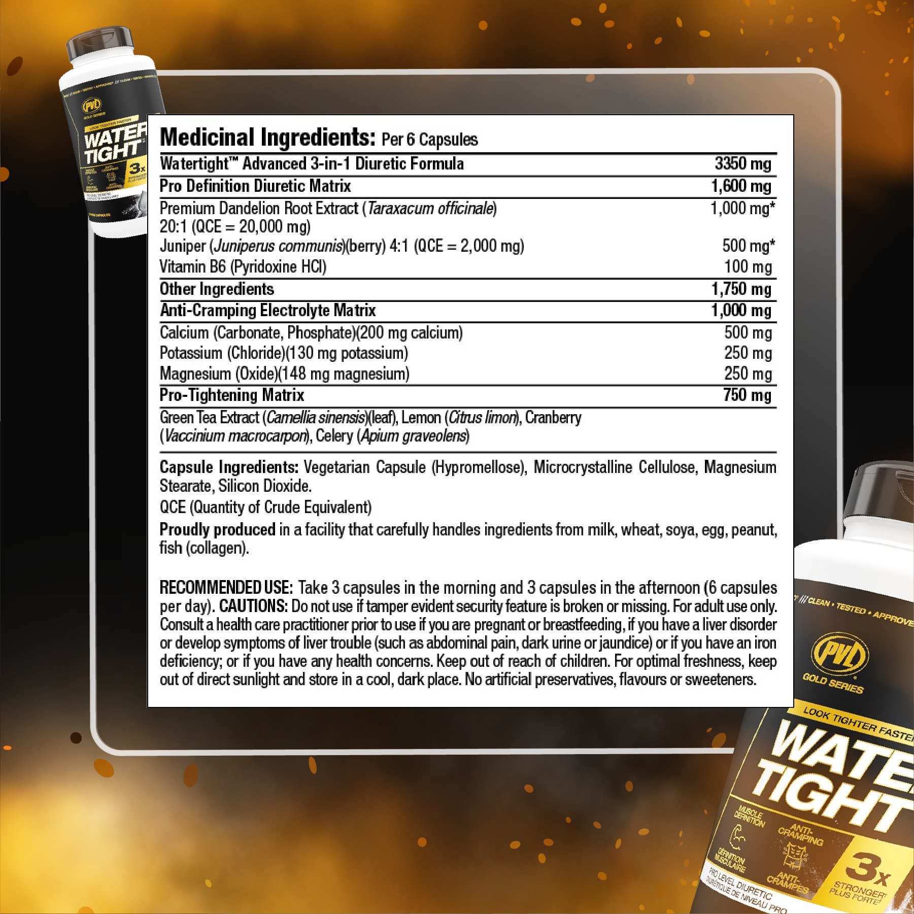 PVL Gold Series, Pro Level Diuretic, 90 capsules