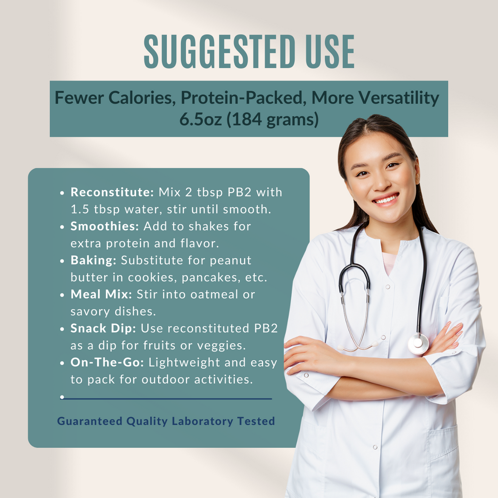 PB2 Foods, The Original PB2, Pre + Probiotic Peanut Powder, 6.5 oz (184 g)