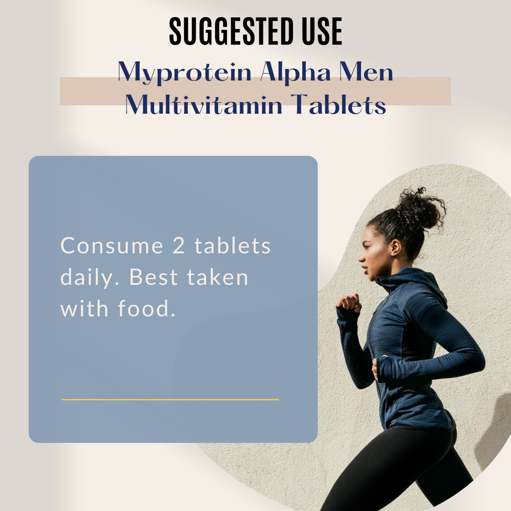 Myprotein Alpha Men Multivitamin Tablets | Essential Vitamins & Minera