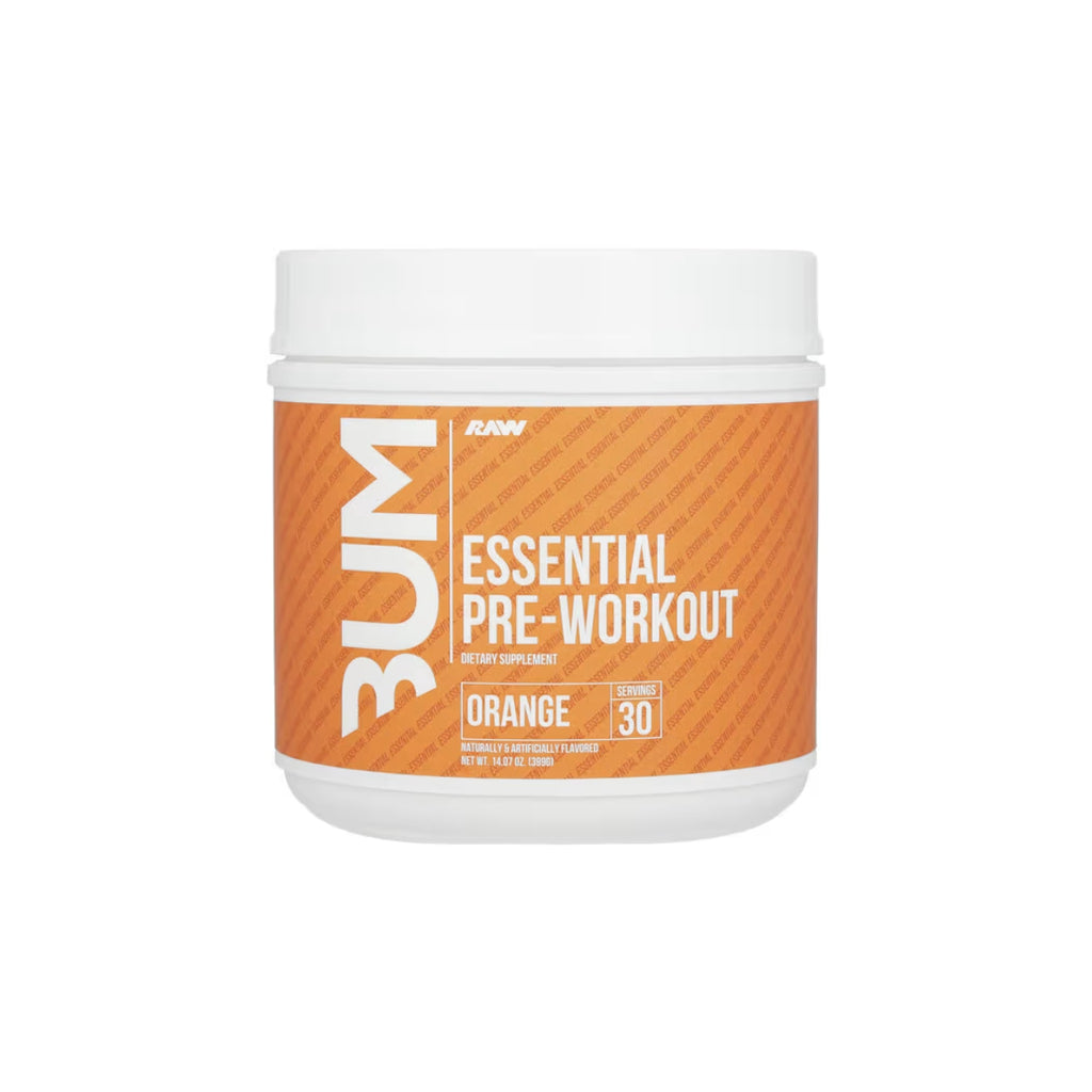 Raw Nutrition Bum, Essential Pre Workout, Intense Energy, Increase Foc