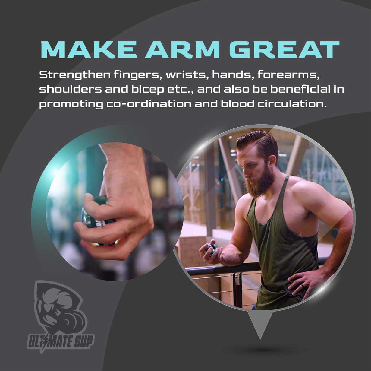 Ultimate Sup, Wrist Power Gyro Ball, Gyro Ball, Wrist Ball, Wrist Stre