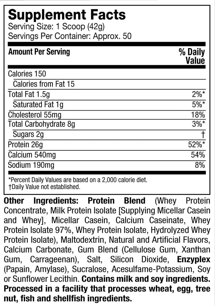 MuscleTech Phase 8 Protein Powder, 4.6lbs