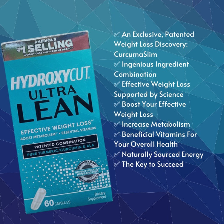 Hydroxycut, Ultra Lean Healthy Fat Burner, 60 Capsules