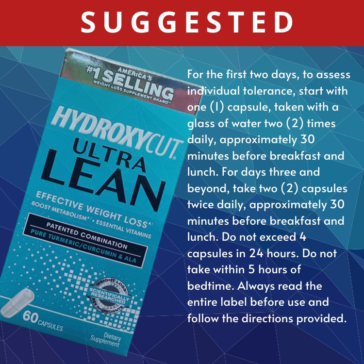Hydroxycut, Ultra Lean Healthy Fat Burner, 60 Capsules