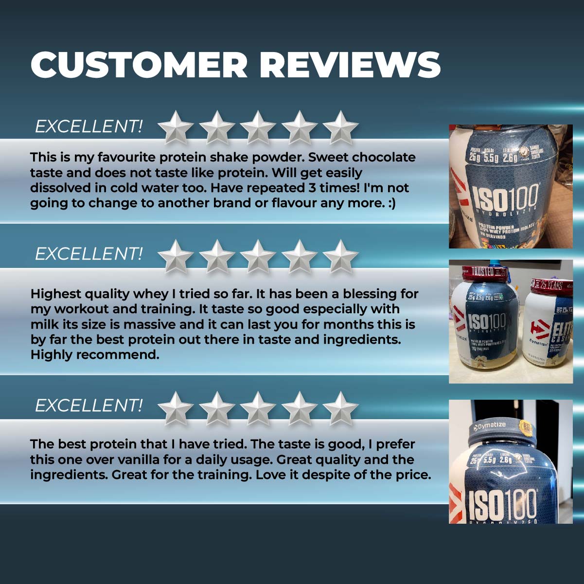 Dymatize Nutrition, ISO 100 Hydrolyzed, 1.3 - 5lb