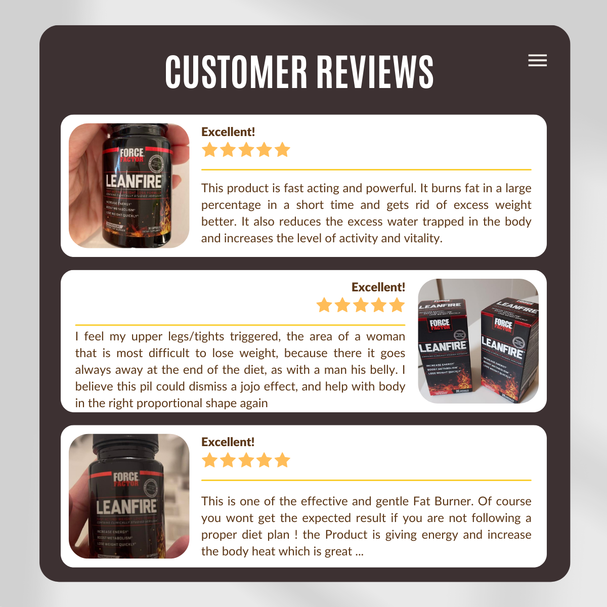 Force Factor, LeanFire, Fat Burner, 30 Capsules