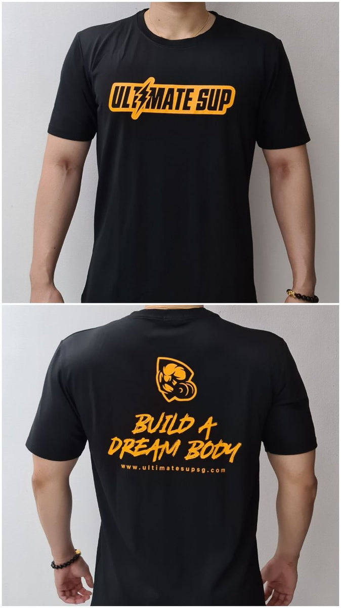 Ultimate Sup T-shirt | Gym Wear | Cotton T-shirt | Black Color