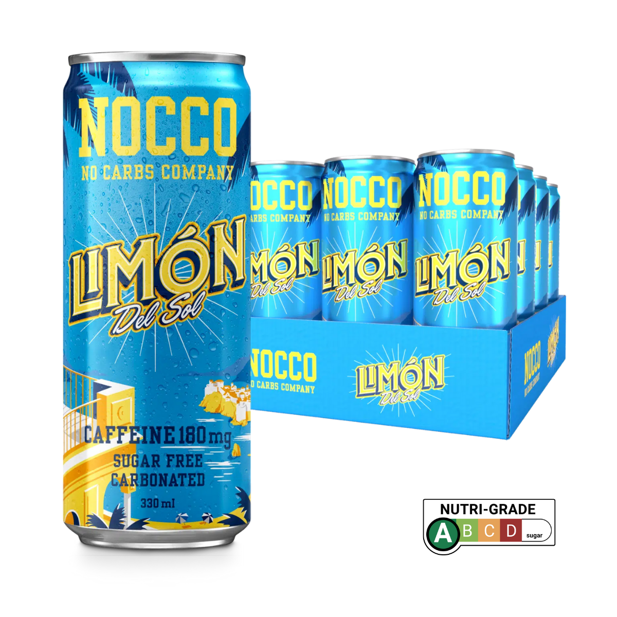 Nocco, Energy Drink, 330ml, 6-24 Cans