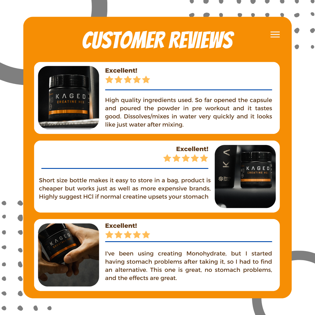 Kaged Muscle Patented C-HCI Creatine HCI 75 Veggie Capsules