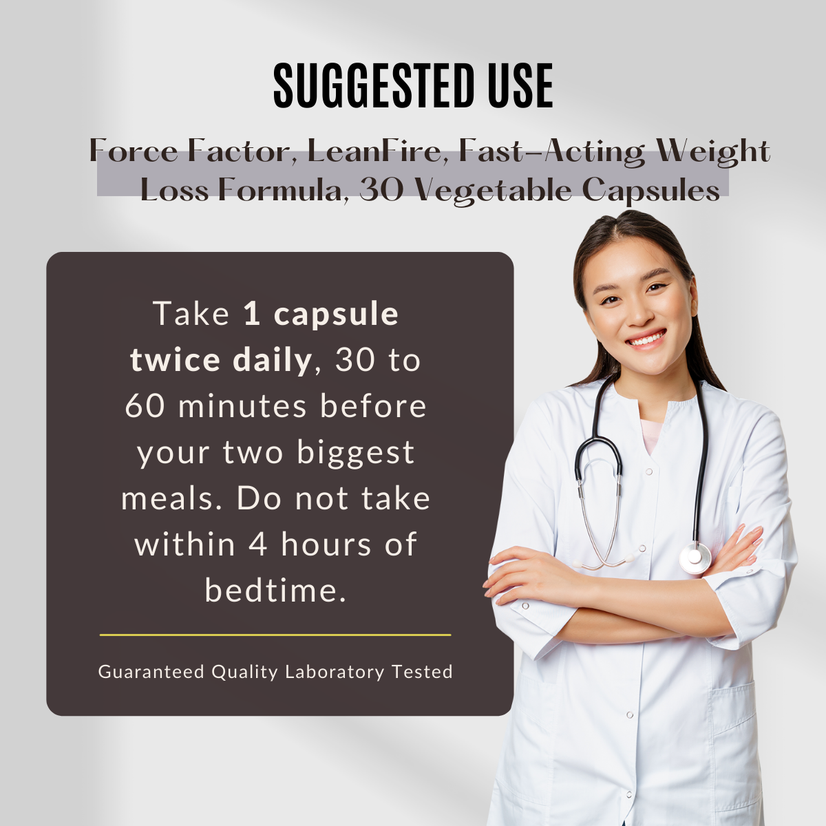 Force Factor, LeanFire, Fat Burner, 30 Capsules