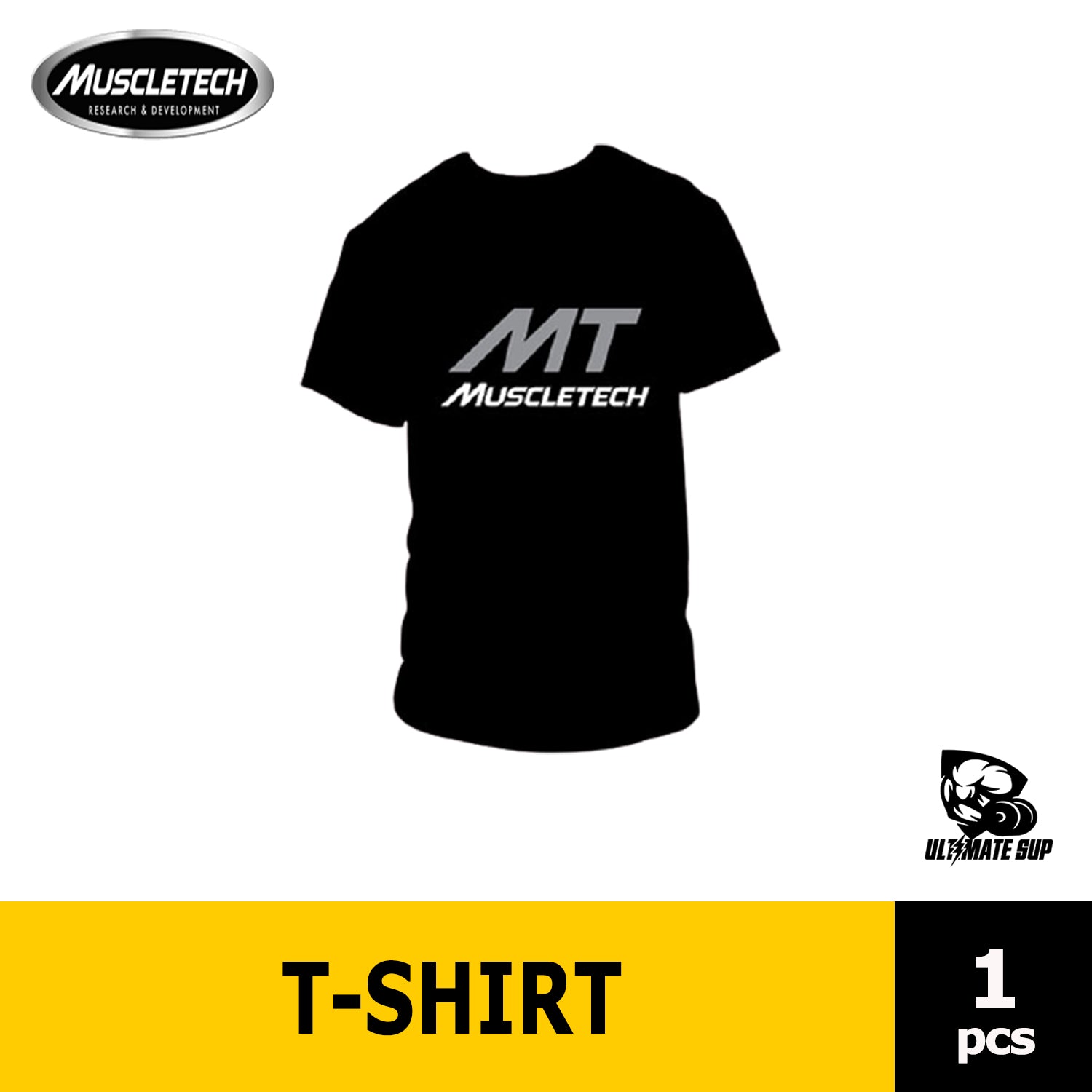 Muscletech Logo T Shirt | Gym Wear | Training Accessories