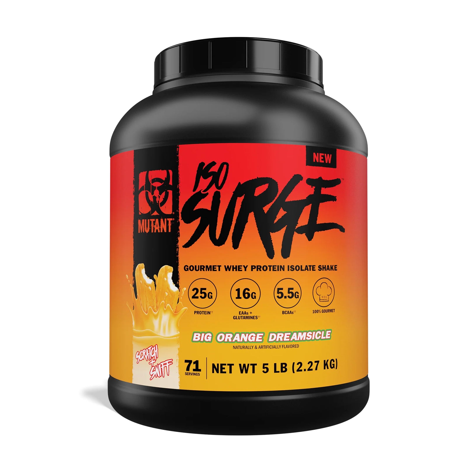 Mutant, ISO Surge, Whey Protein Isolate, 727 g (1.6 lbs) - 2.27 kg (5